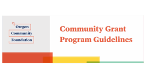 Oregon Community Foundation 2026 Spring Grants Cycle – Partnership For ...